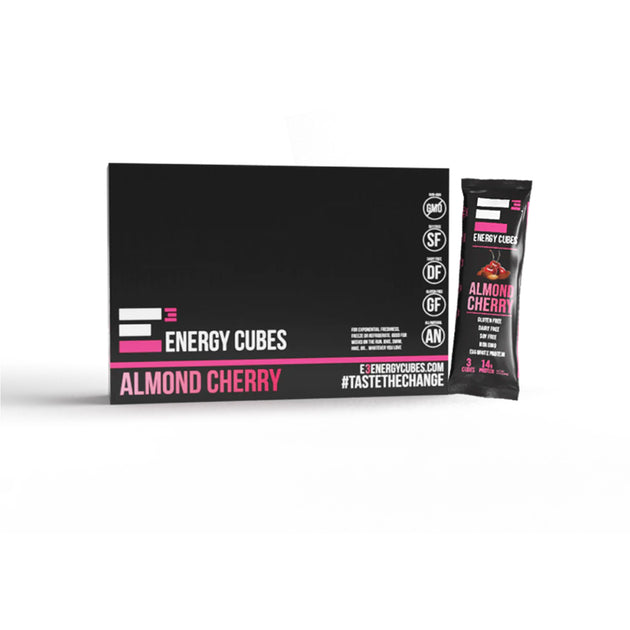 Almond Cherry Protein Bars - Gluten-Free, Soy-Free, & Dairy-Free | E3 Energy Cubes – E3 ENERGY CUBES